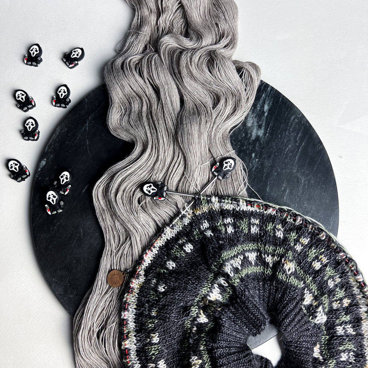 Scream Needle Stoppers – Fantasy Fibers Yarn Co.